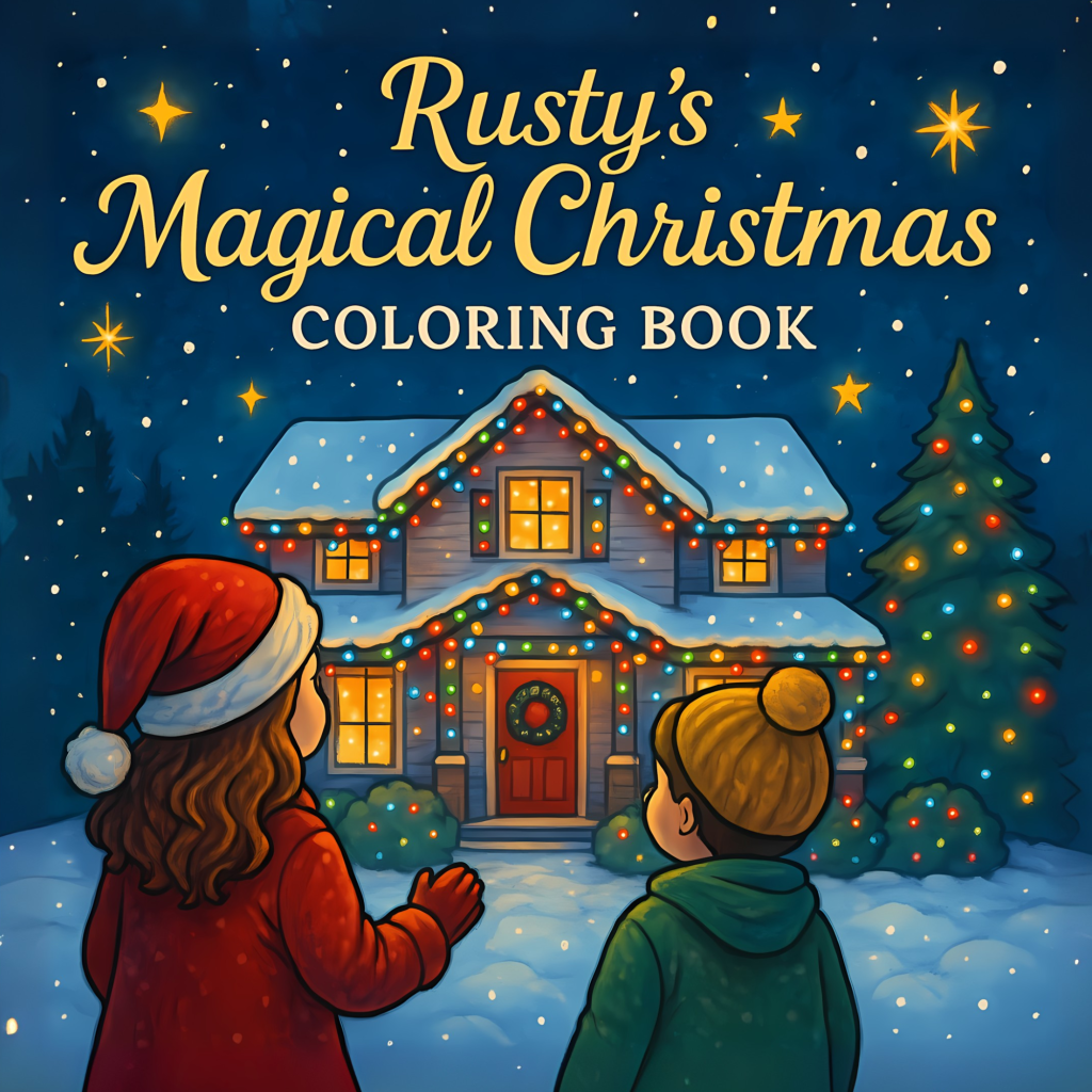 Rusty's Coloring Book - Rusty Griswold Light Display